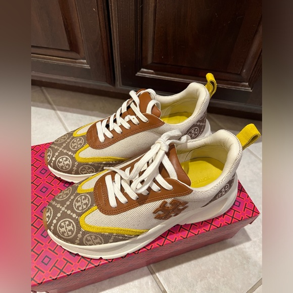 Tory Burch | Shoes | Tory Burch Tmonogram Good Luck Trainer Hazel T ...
